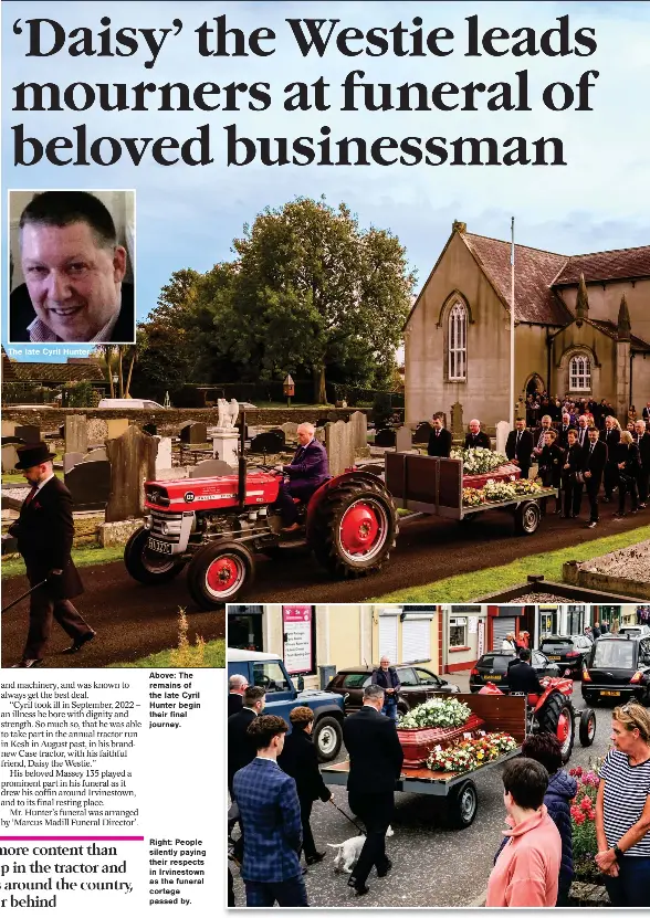 ‘Daisy’ the Westie leads mourners at funeral of beloved businessma­n - PressReader