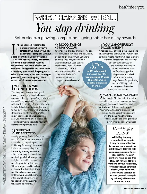 You stop drinking - PressReader