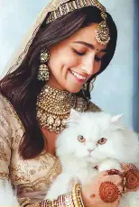 Alia Bhatt’s cat of honour - PressReader