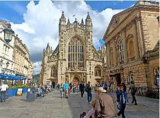 Bath one of the most walkable cities in the UK - PressReader