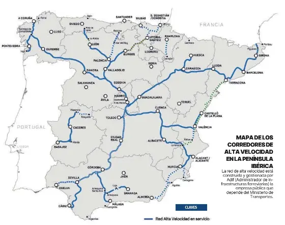 El corte del AVE Madrid-Sevilla evidencia la necesidad del corredor ...