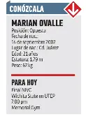 Busca Ovalle cerrar con broche de oro - PressReader