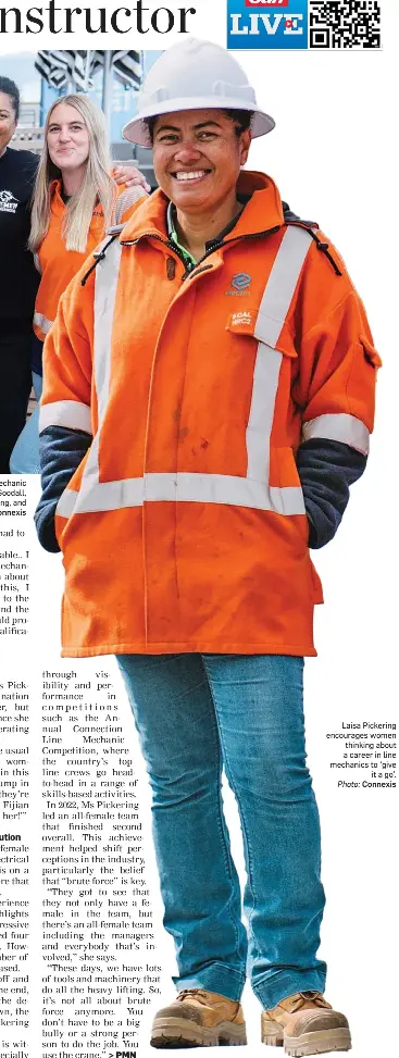 Meet NZ’s First Female High Voltage Live Line Instructor - PressReader