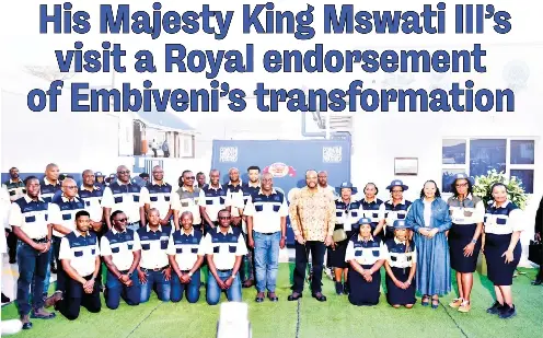 60 EMBIVENI’S DIAMOND JUBILEE His Majesty King Mswati III’S visit a ...