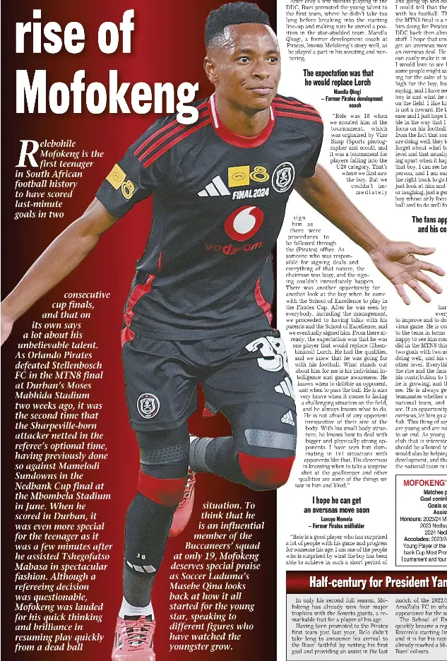 The meteoric rise of Mofokeng - PressReader