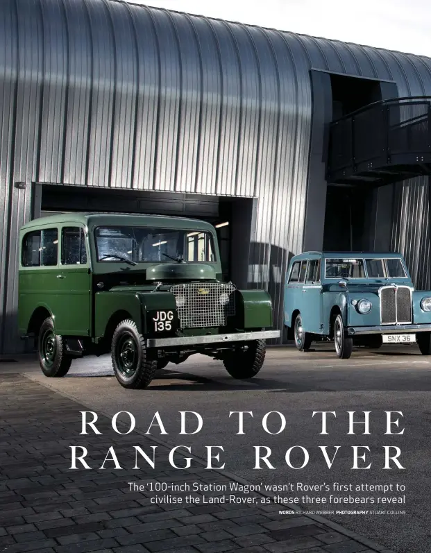 ROAD TO THE RANGE ROVER - PressReader