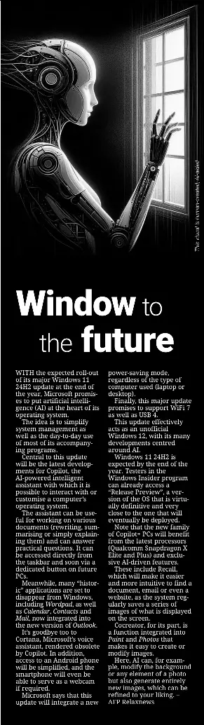 Window to future the - PressReader