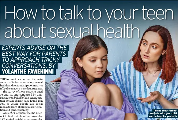How to talk to your teen about sexual health - PressReader