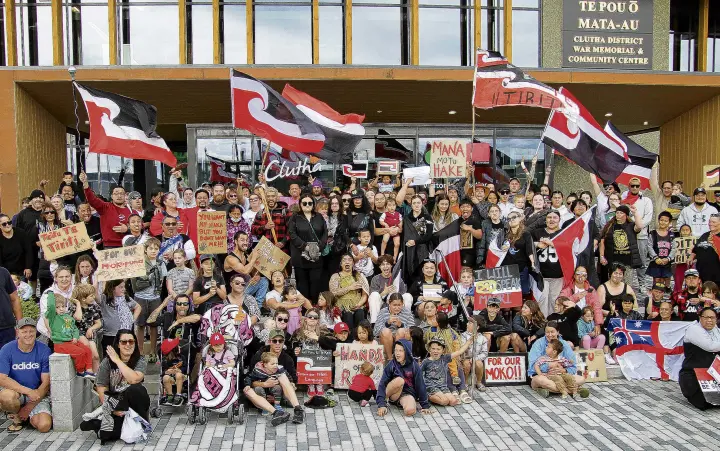 Hikoi about solidarity in face of view of new govt: local - PressReader