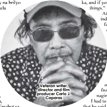 CARLO J. CAPARAS: ‘PACK UP NA DiREK’ - PressReader