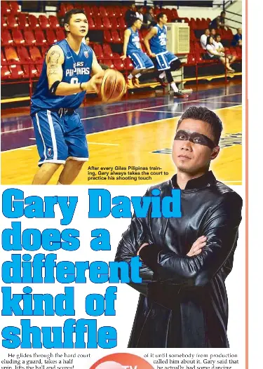 Gary David does a different kind of shuffle - PressReader