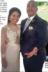 Love and lobolo for Mashatile - PressReader