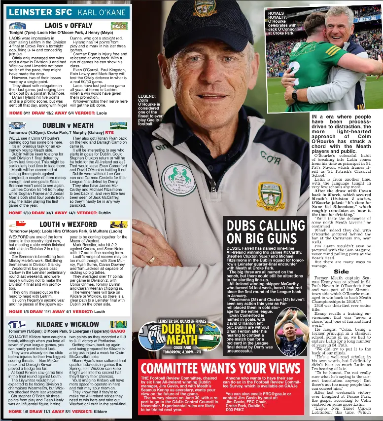 LEINSTER SFC - PressReader