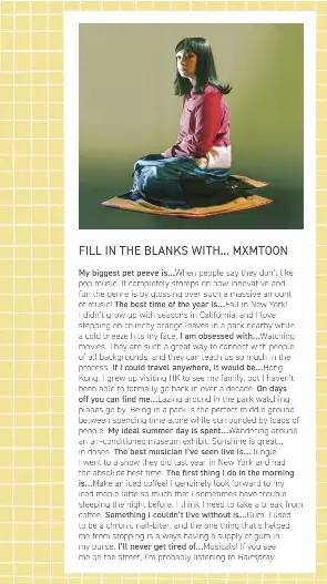 FILL IN THE BLANKS WITH... MXMTOON - PressReader