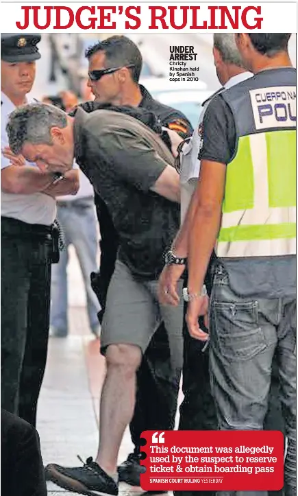 KINAHAN FACING 3 YEARS IN JAIL - PressReader