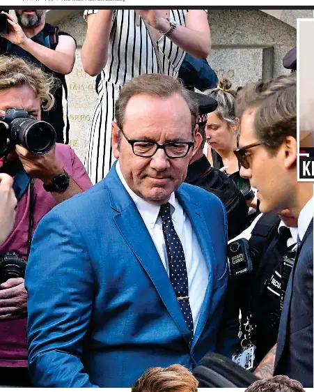 KEVIN SPACEY ACCUSER - PressReader