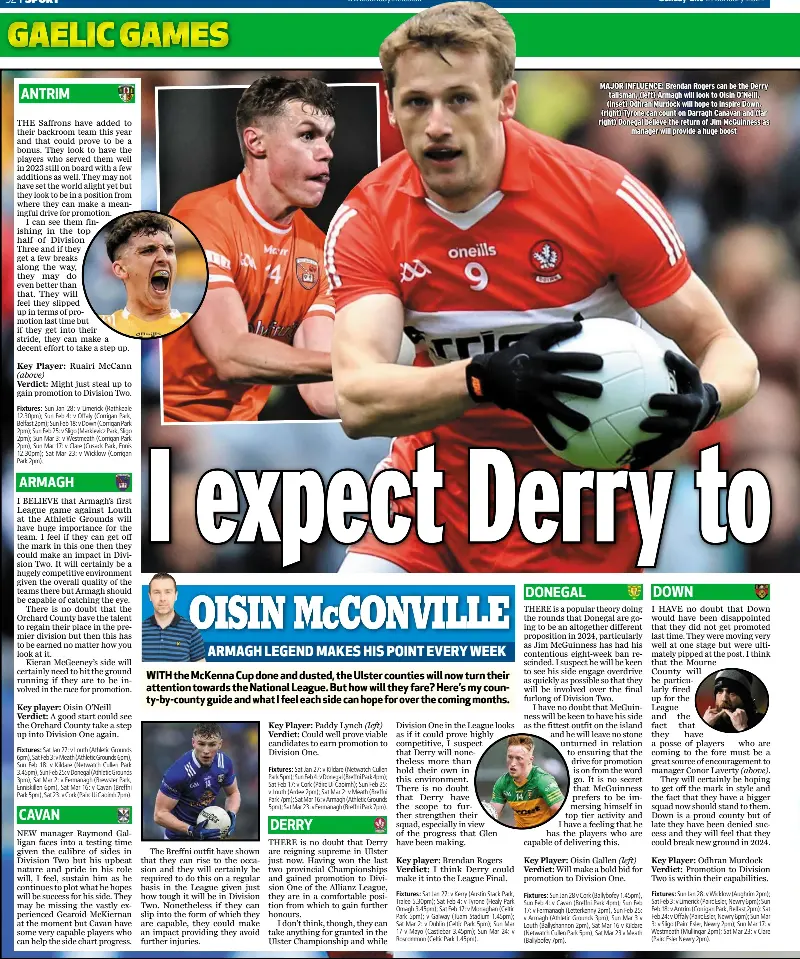 I expect Derry to - PressReader