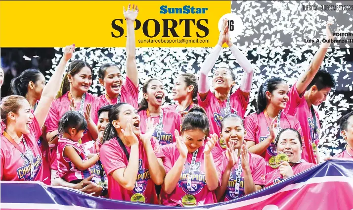 CREAMLINE BEATS CHOCO MUCHO, WINS 7TH PVL TITLE - PressReader