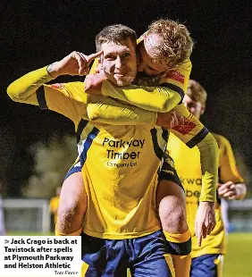 Crago back to boost Tavi’s relegation fight - PressReader