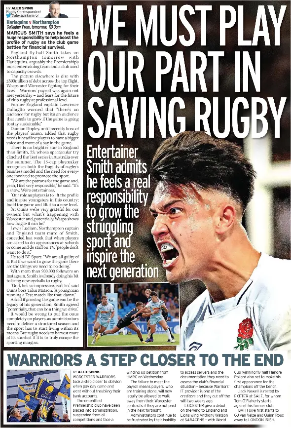 WE MUST PLAY OUR PART IN SAVING RUGBY - PressReader