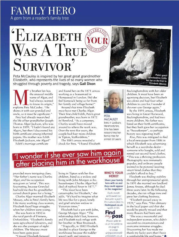 ‘Elizabeth Was A True Survivor’ - PressReader