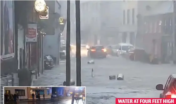 Chaos in Cork as heavy rain causes f looding - PressReader
