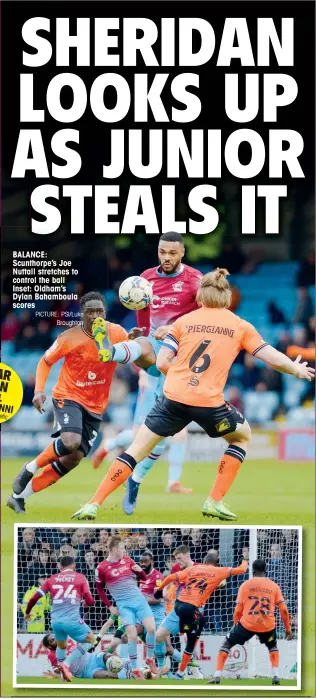 SHERIDAN LOOKS UP AS JUNIOR STEALS IT - PressReader