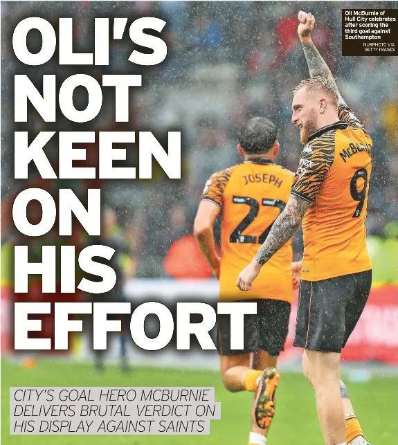 OLI’S NOT KEEN ON HIS EFFORT - PressReader