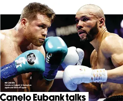 Canelo Eubank talks - PressReader