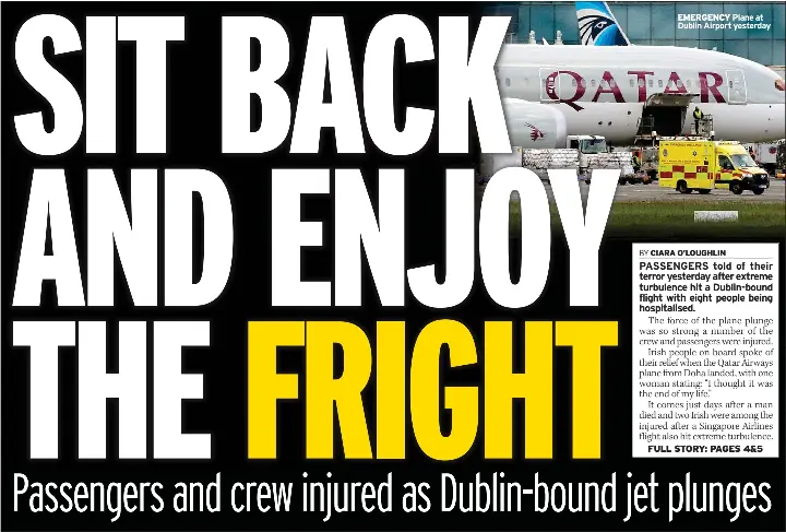 SIT BACK AND ENJOY THE FRIGHT - PressReader