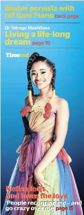 Nefisa feels and loves the love - PressReader