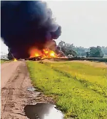 Fiery derailment involved weak tank cars - PressReader