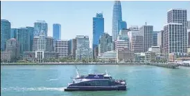 First hydrogen-powered ferry to launch in San Francisco Bay - PressReader