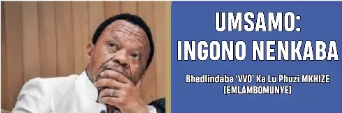 Umuntu nomuntu unesabelo sakhe asiphiwe emhlabeni UMSAMO: INGONO ...