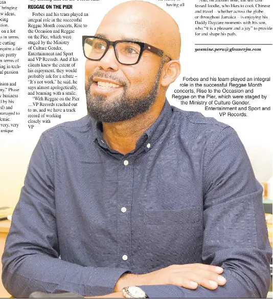 Phase Three’s Delano Forbes excited about the future of entertainm­ent ...