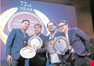 ‘Originalit­y of imaginatio­n’ defines Palanca Awards 2024 - PressReader