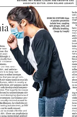 Why you shouldn’t ignore viral pneumonia - PressReader