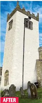 AFTER Herriot country fury at plan to render old church tower in white - PressReader