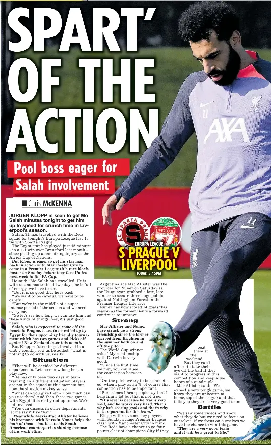 SPART’ OF THE ACTION - PressReader