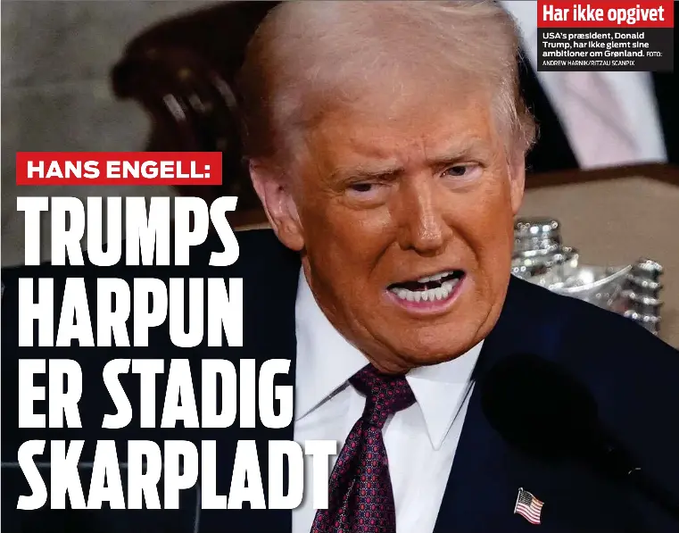 TRUMPS HARPUN ER STADIG SKARPLADT - PressReader