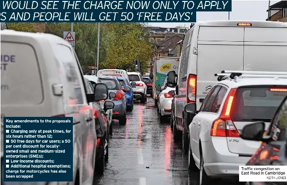 Politician­s say the changes to congestion charge fall short - PressReader
