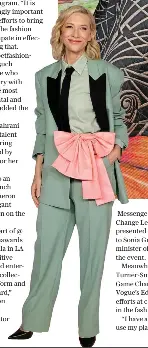 Mila Al-Zahrani champions Saudi fashion in LA - PressReader