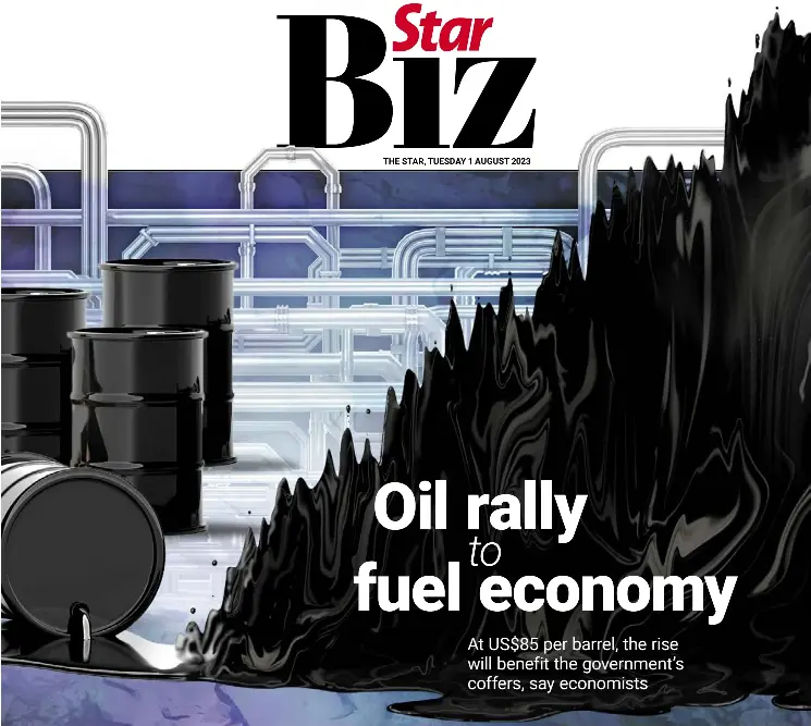 Oil rally to fuel economy - PressReader