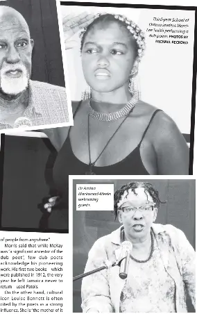 Dynamics of dub poetry - PressReader