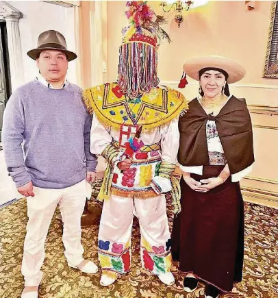 Otavaleños en Estados Unidos celebraron la tradiciona­l fiesta del Inti ...