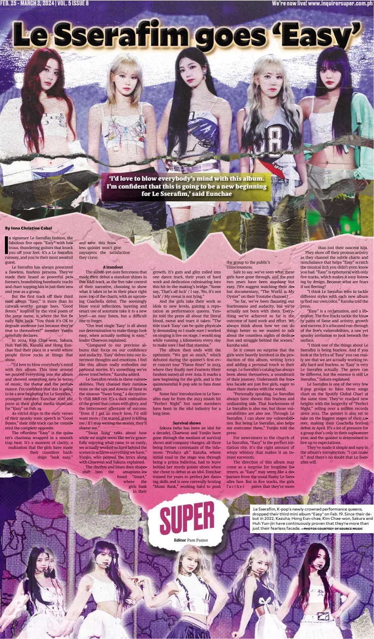 Le Sserafin goes 'Easy' - PressReader