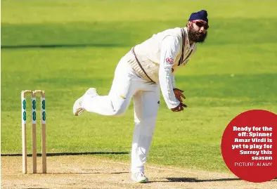 Marooned Virdi has ‘em in a spin - PressReader