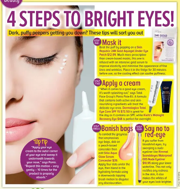 4 STEPS TO BRIGHT EYES! - PressReader