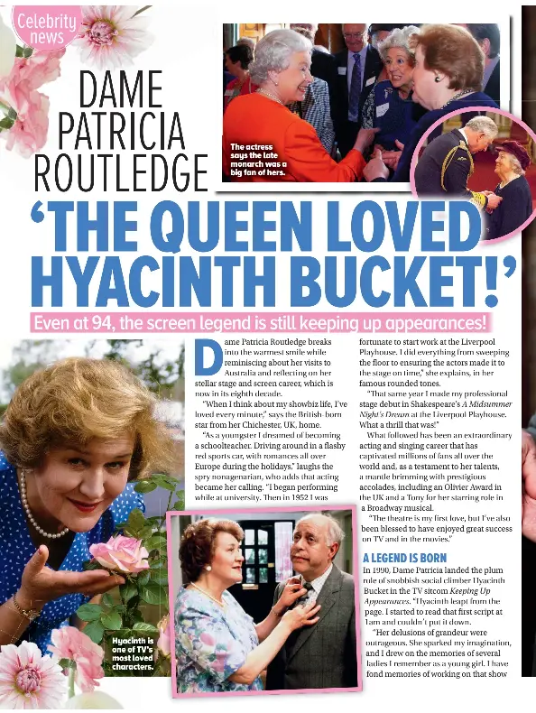 ‘THE QUEEN LOVED HYACINTH BUCKET!’ - PressReader