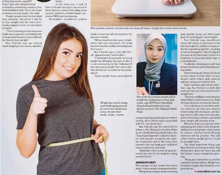 Weight loss — dos and don’ts - PressReader